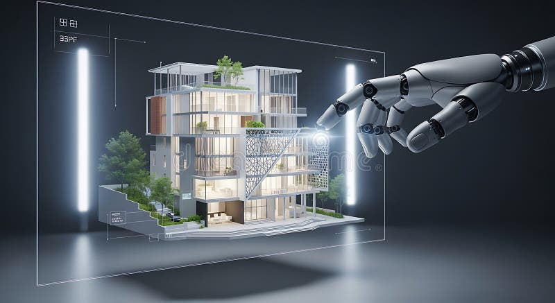 AI-Generated House Design stock image. Image of development - 382949895