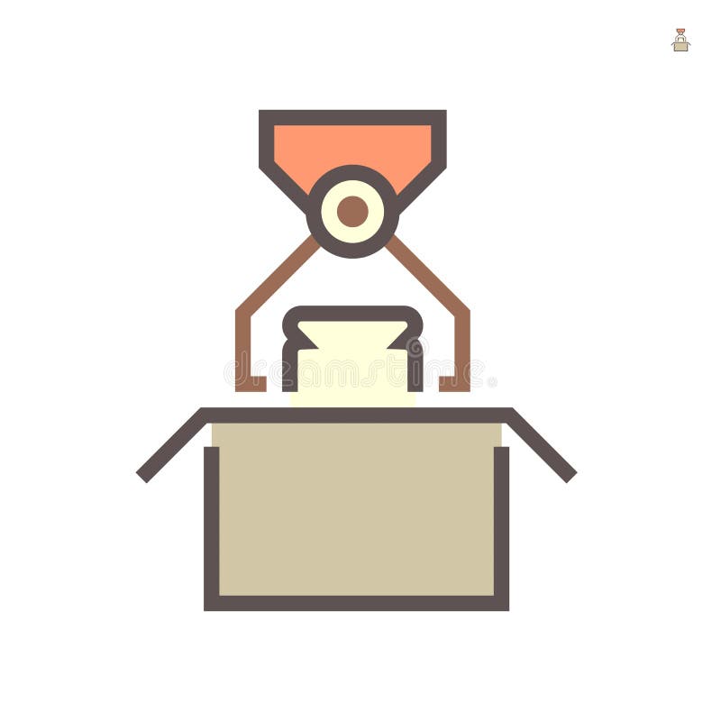 Robotic Arm Food Processing Icon Stock Illustrations – 124 Robotic Arm ...
