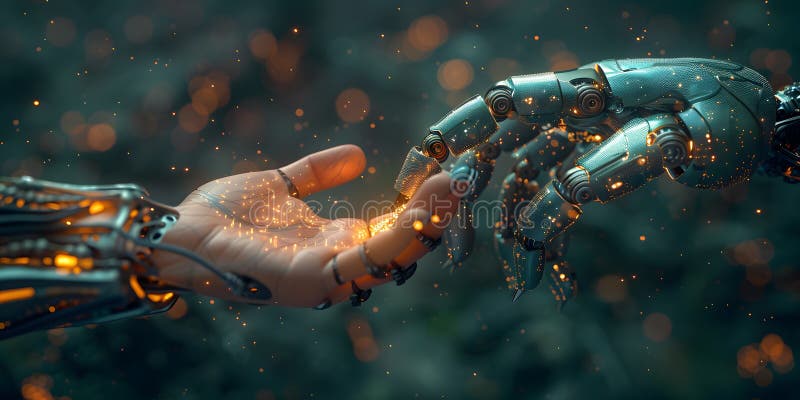 Innovative Partnership: a Human-Robot Connection in Modern Technology ...