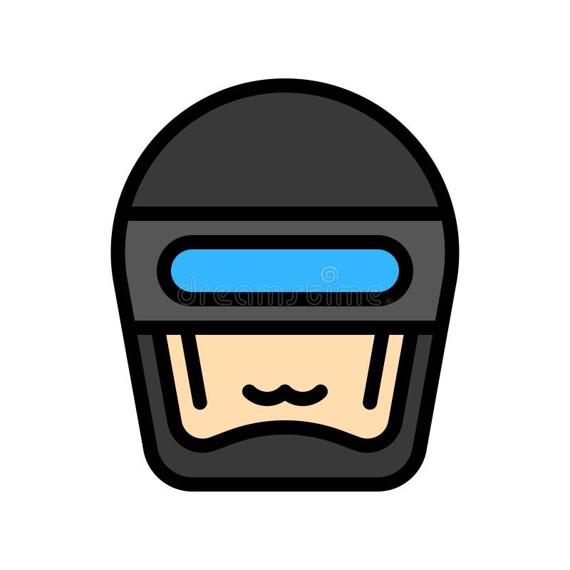 Robot Head Vector, Robotics Related Filled Design Icon Stock ...