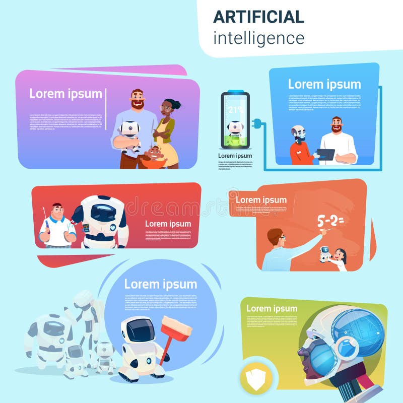 Robot Helping People Set Assistance Applications Artificial ...