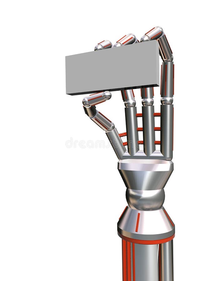 Robot Hold A Plate Picture. Image: 4664733
