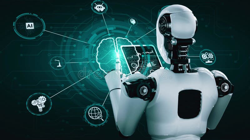 Robot Hominoid Using Tablet Computer in Concept of AI Thinking Brain ...