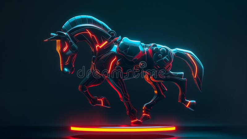 A Robot Horse Performs Stunning Aerial Tricks in a High-tech Circus ...