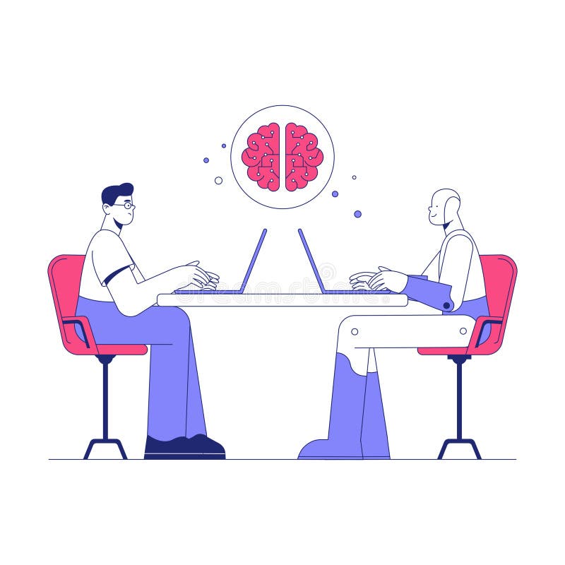 Robot and Human Competing in a Brainpower Challenge in Flat Vector ... Robot and Human Competing in a Brainpower Challenge in Flat Vector ...
