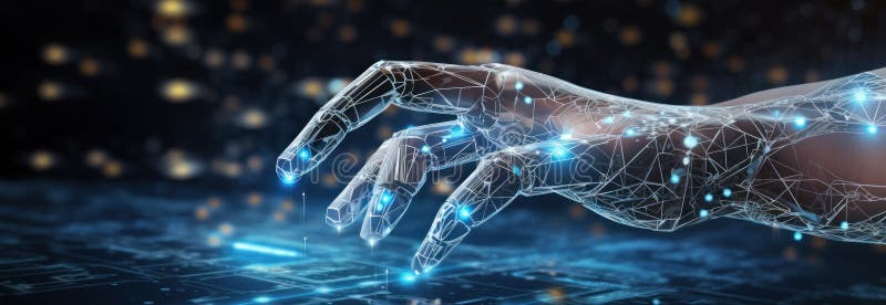 Robot and Human Reaching into Each Other Like an Interconnected Screen ...