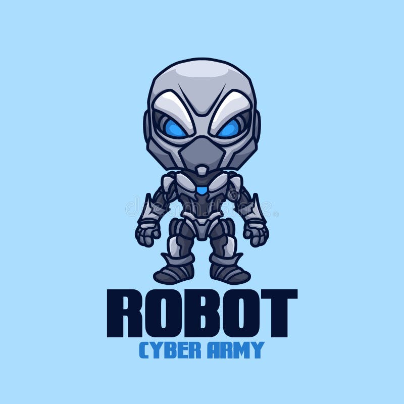 Robot Humanoid Cartoon stock vector. Illustration of digital - 327943803