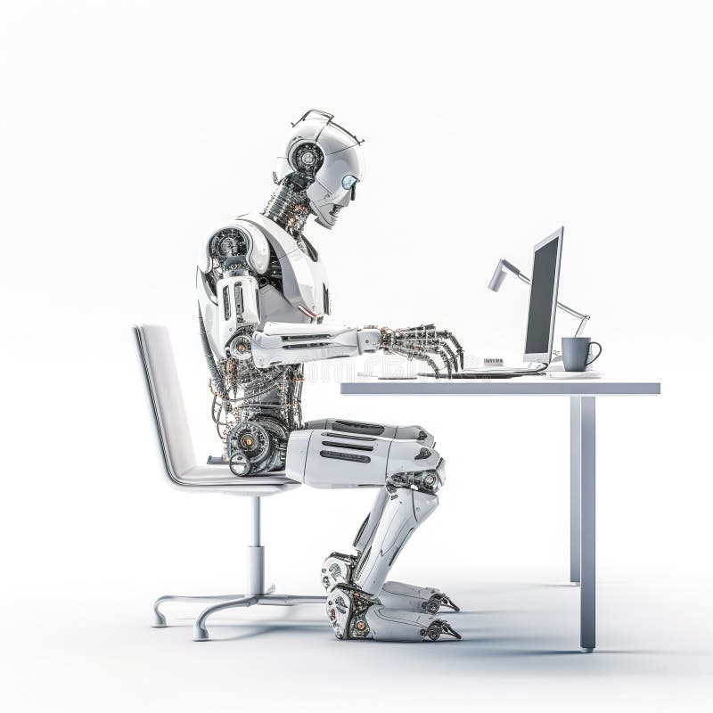 Laptop Pentru Roboți Umanoizi Care Utilizează Inteligența Artificială ...