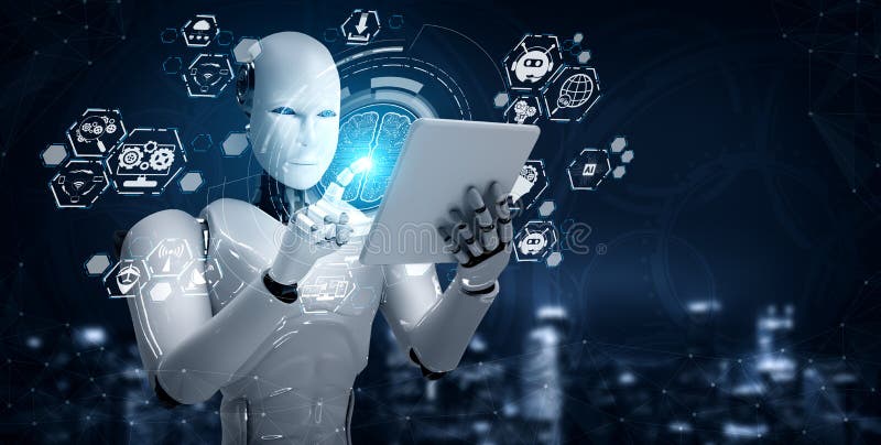 Robot Humanoid Using Tablet Computer in Concept of AI Thinking Brain ... Robot Humanoid Using Tablet Computer in Concept of AI Thinking Brain ...