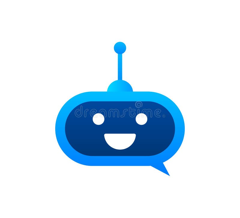 Robot Icon. Bot Sign Design. Chatbot Symbol Concept. Voice Support ...