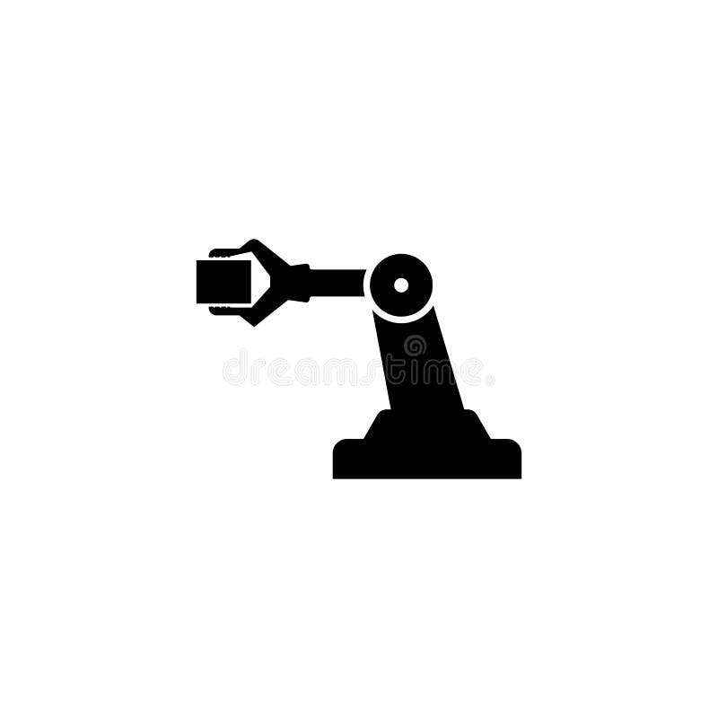 Industrial robot logo stock vector. Illustration of robotic - 247817509