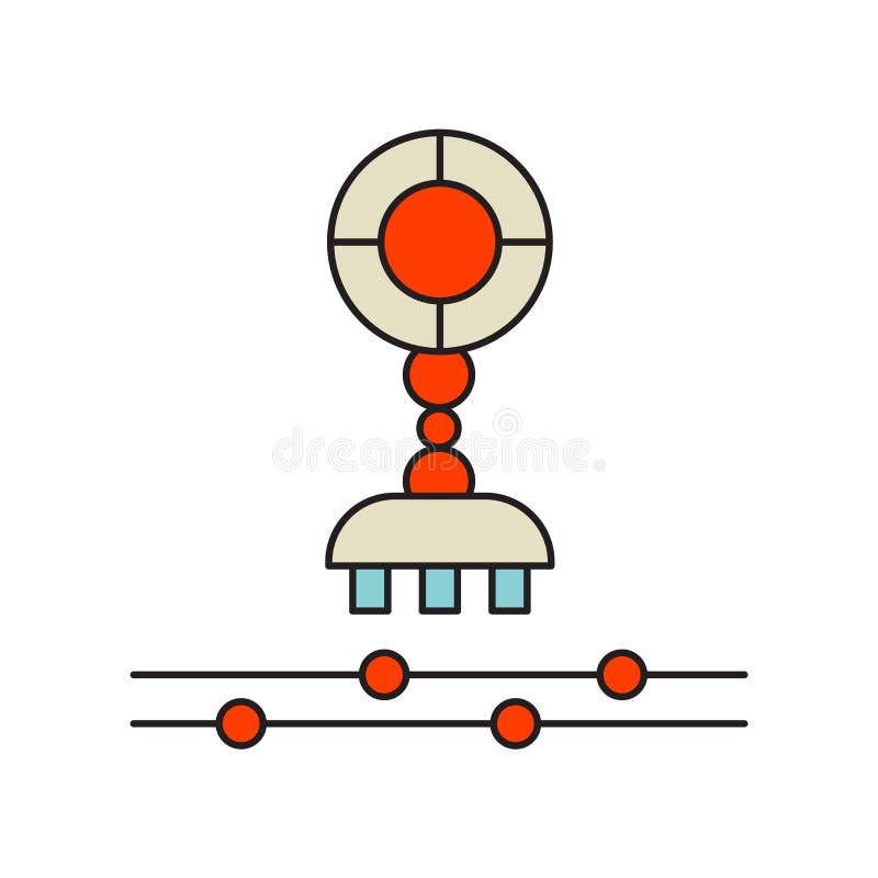 Robot Icon Vector Isolated on White Background, Robot Sign , Technology ...