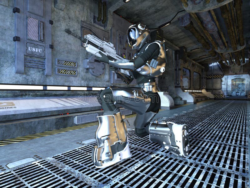 Live Screen Robot, Data Key Stock Illustration - Illustration of ...