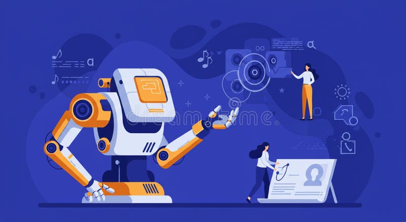 Stylized Robot Arm Stock Illustrations – 258 Stylized Robot Arm Stock ...
