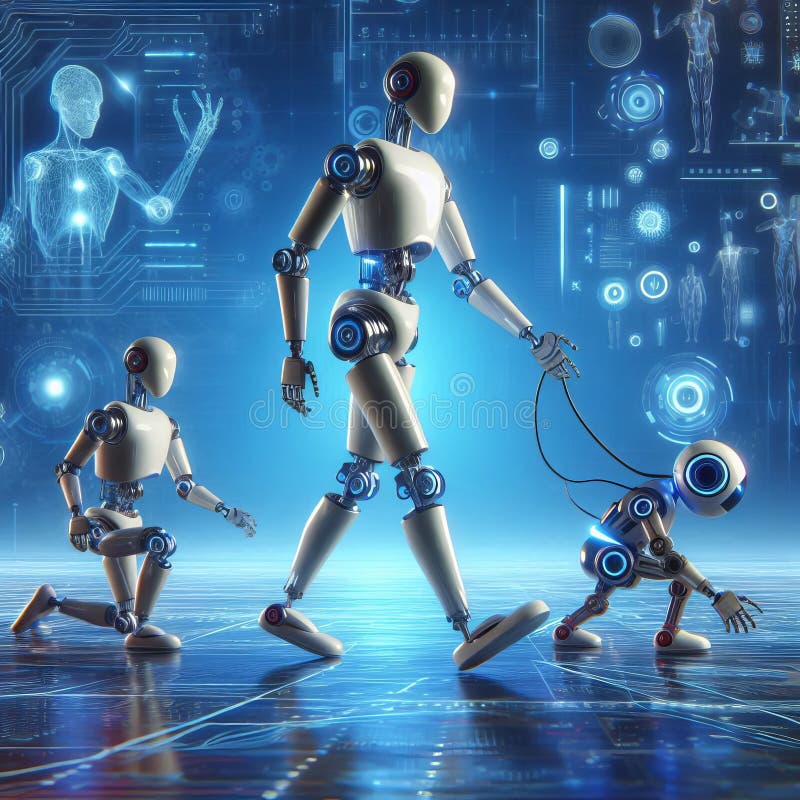 A Robot Learning To Walk a Robot Learning To Walk Representing T Stock ...