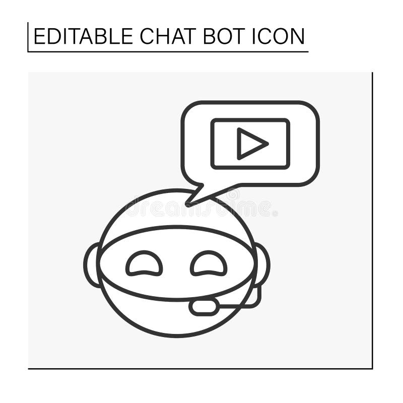 Bot Video Logo Stock Illustrations – 79 Bot Video Logo Stock ...