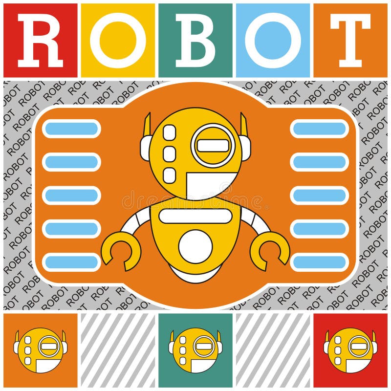 Robot Logo Vector Illustration - Future Technology - Artificial ...