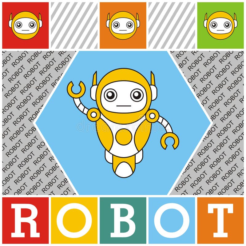 Robot Logo Vector Illustration - Future Technology - Artificial ...