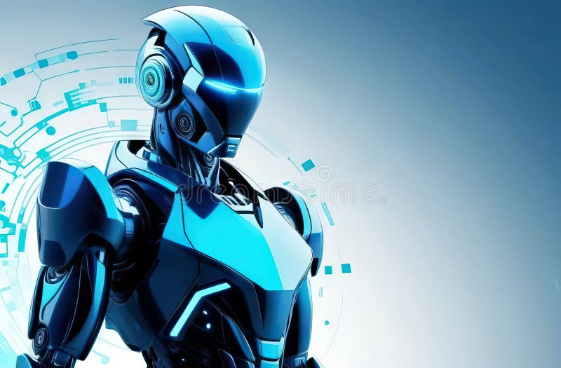 Robot-man, the Idea of Merging Technology and Human Existence. Unique ...