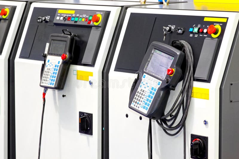 Robot management stock photo. Image of machine, factory - 15525090