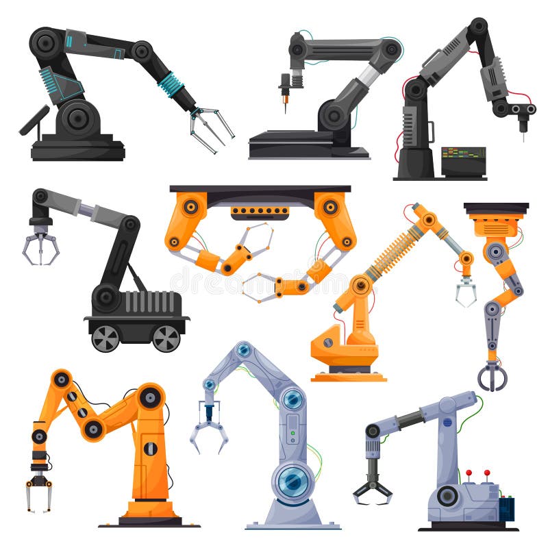 Industrial Robotics Laser Stock Illustrations – 172 Industrial Robotics ...
