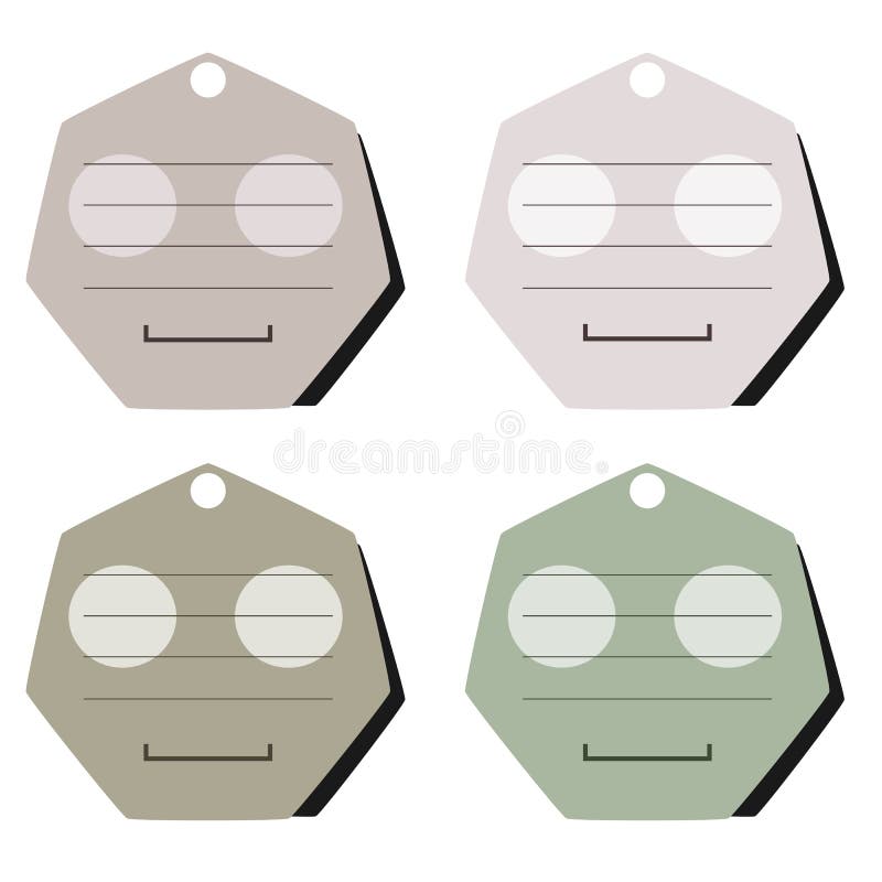 Robot Paper Note Illustration Stock Vector - Illustration of text, post ...