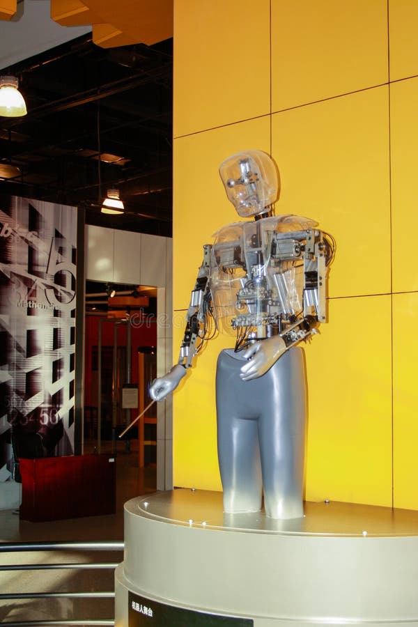 The robot editorial stock photo. Image of building, island - 81716998