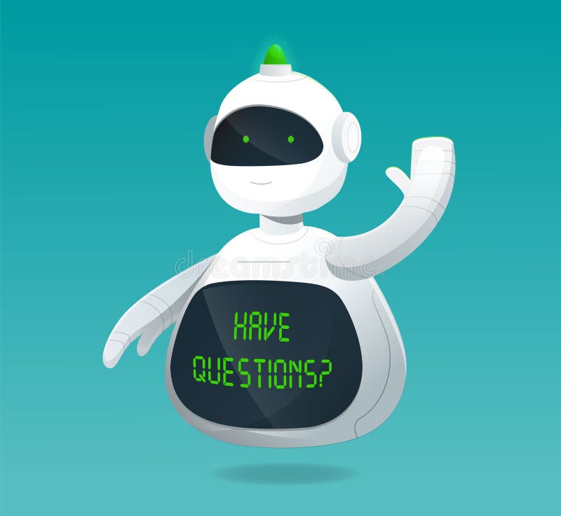 Questions Poster With Colorful Brush Strokes. Stock Vector ...