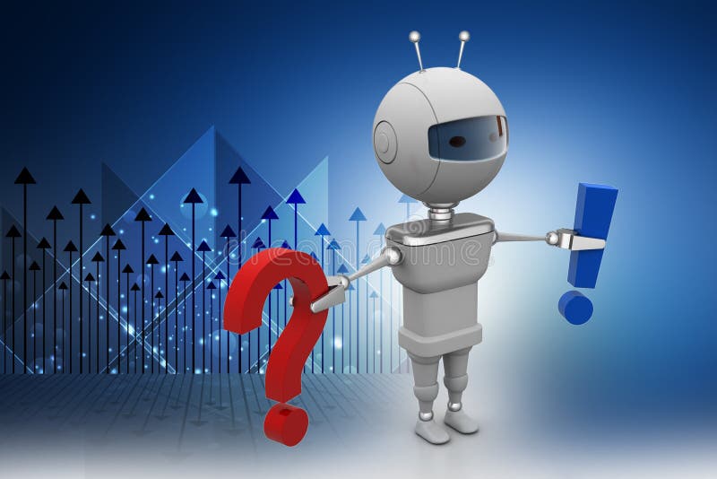 Robot Question Mark Stock Illustrations – 564 Robot Question Mark Stock ...
