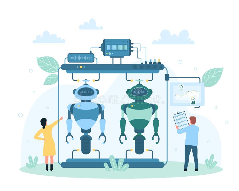 Lab Science Ai Cartoon Stock Illustrations – 248 Lab Science Ai Cartoon ...