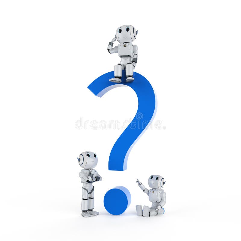Robot Question Mark Stock Illustrations – 564 Robot Question Mark Stock ...
