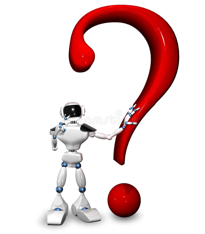 Robot Question Mark Stock Illustrations – 564 Robot Question Mark Stock ...