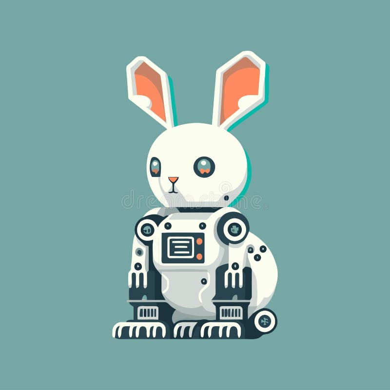 Rabbit Cyborg Animal Detailed Infographic, Full Details Anatomy Poster ...