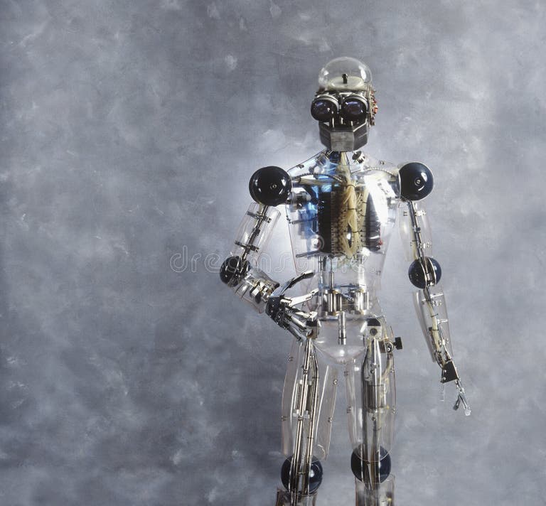 Robot Reaching To Shake Hands Stock Photo - Image of future, reaching ...