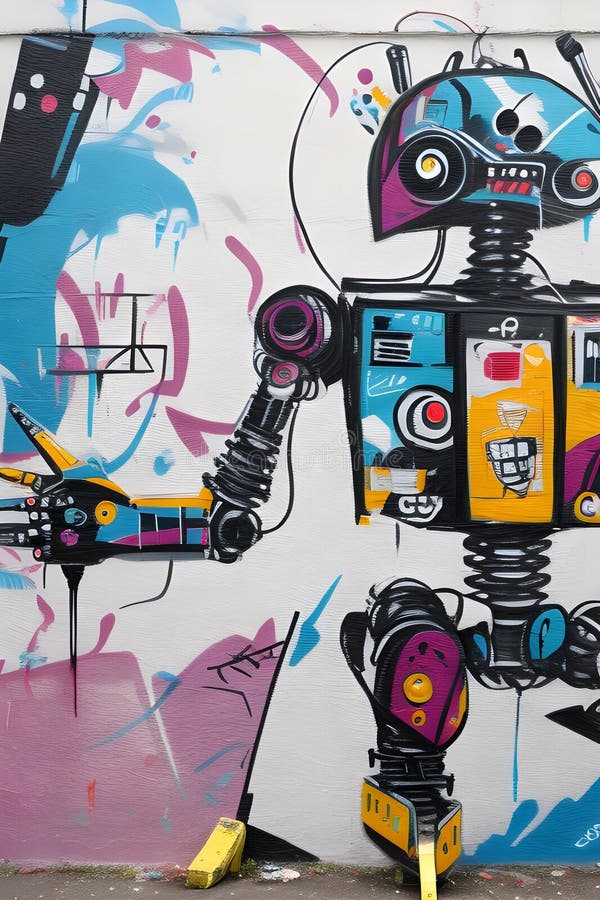 The Robot Rebellion: How Graffiti Artists Express Their Views on ...