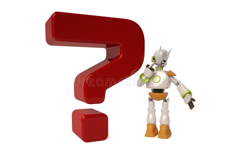 Robot Question Mark Stock Illustrations – 564 Robot Question Mark Stock ...