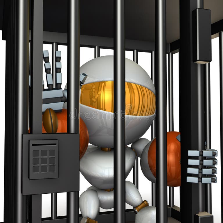 Robot Prison Stock Illustrations – 90 Robot Prison Stock Illustrations ...