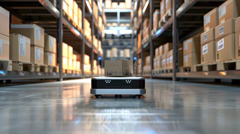 A Robot S Task of Organizing Boxes on a Shelf in a Warehouse Setting ...