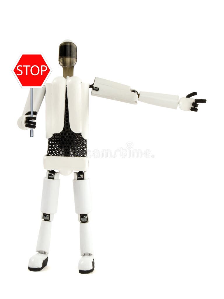 205 Robot Stop Sign Stock Photos - Free & Royalty-Free Stock Photos ...