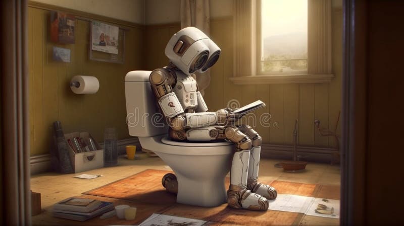 Artificial Intelligence, White AI Robot, Generative AI Stock ...