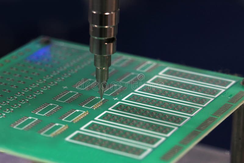 Microelectronic industry stock image. Image of work - 147225095