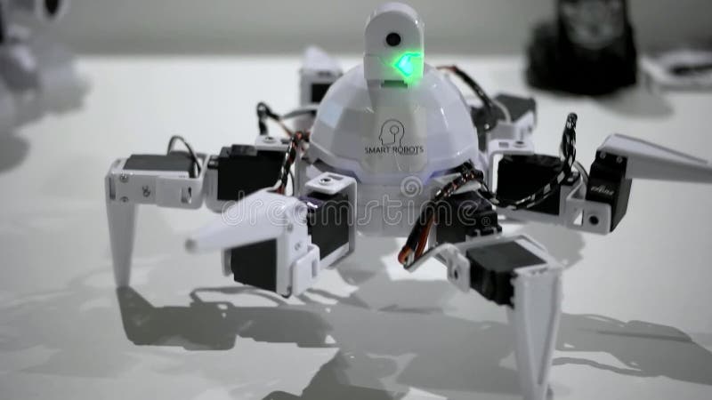 Robot Spider Demonstrates Possibilities of Modern Robotics Stock ...