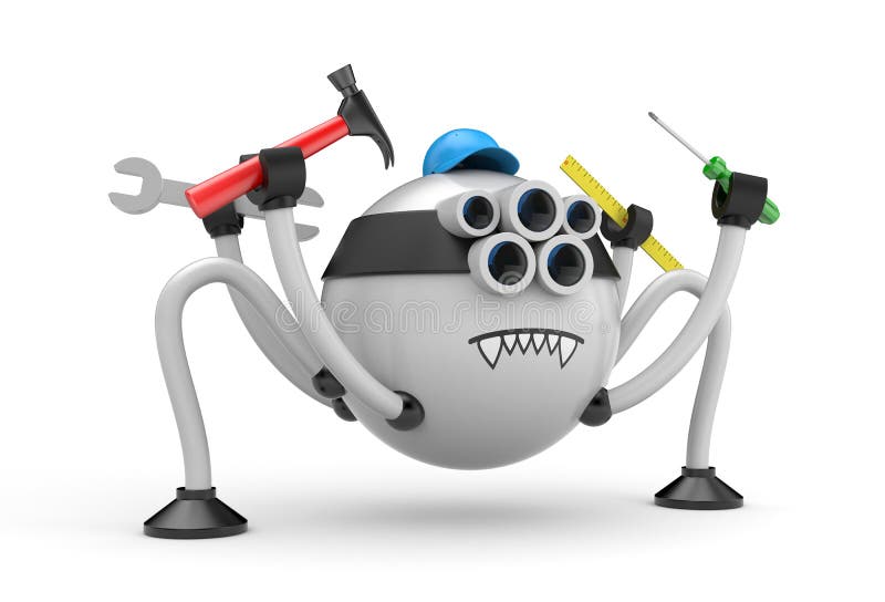 Spider Bot Stock Illustrations – 317 Spider Bot Stock Illustrations ...