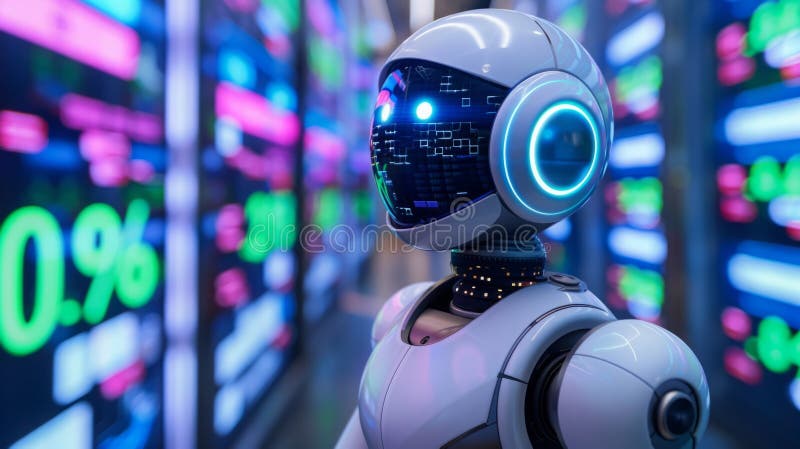 Wall of Numbers and Numbers in Dark Room with Light. Generative AI ...