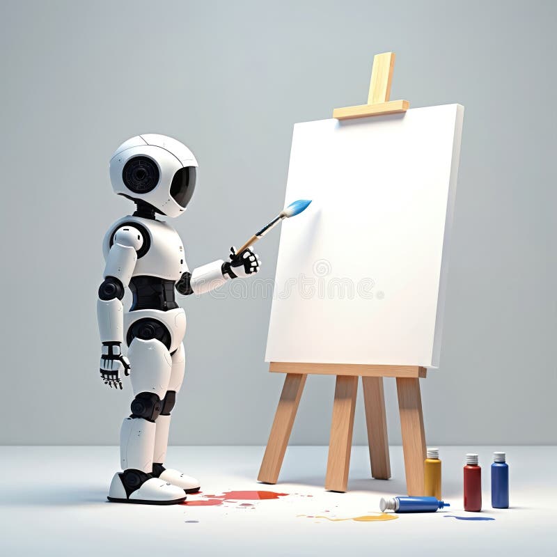 Artificial Intelligence Paints Stock Illustrations – 1,287 Artificial ...
