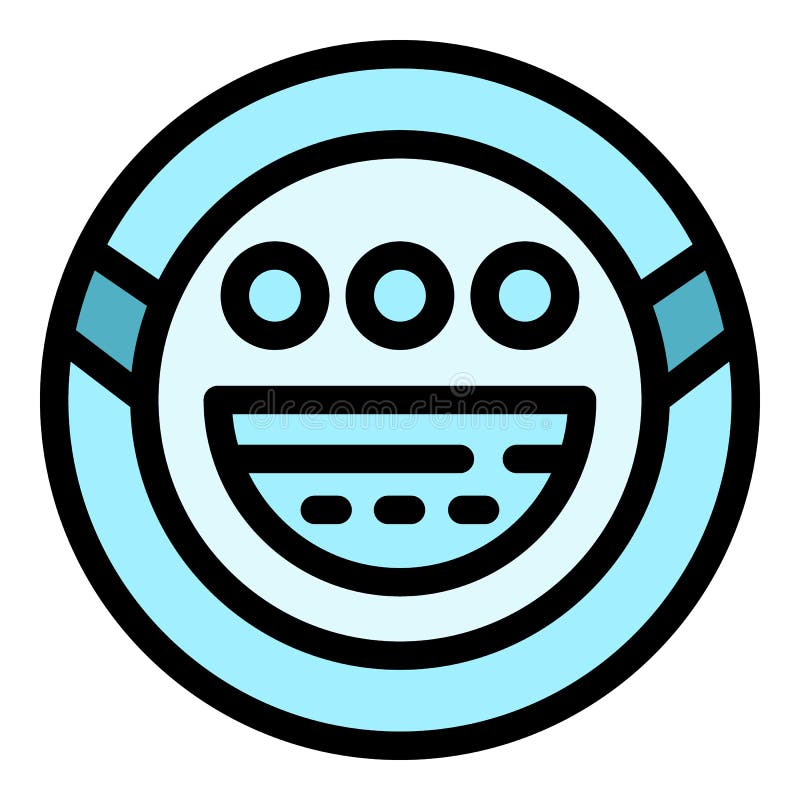 Robot Steam Cleaner Icon Color Outline Vector Stock Illustration ...