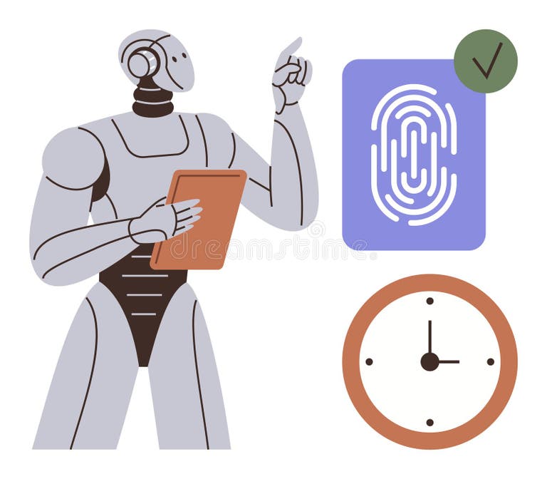 Humanoid Biometric Stock Illustrations – 399 Humanoid Biometric Stock ...