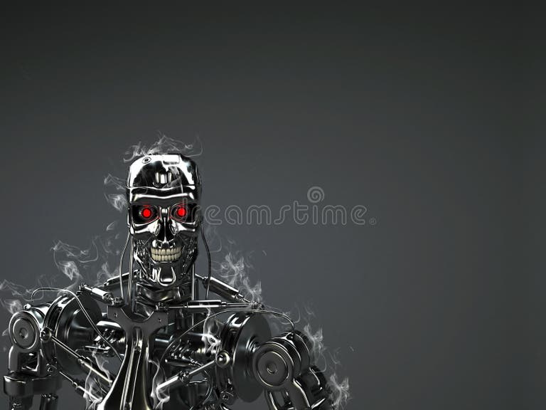 Robotic Terminator Stock Illustrations – 441 Robotic Terminator Stock ...