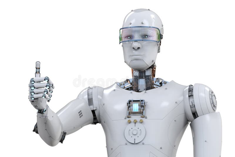 Android Robot With Thumb Up Stock Illustration - Illustration of ... Android Robot With Thumb Up Stock Illustration - Illustration of ...