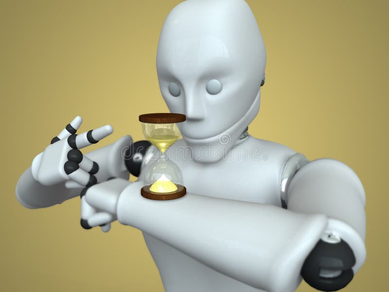 Robot Time Is Of The Escence Picture. Image: 14787807